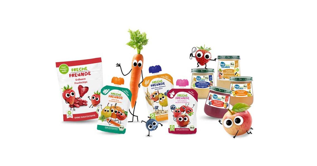 Cheeky Friends: Delicious Organic Products with Fruits and Vegetables